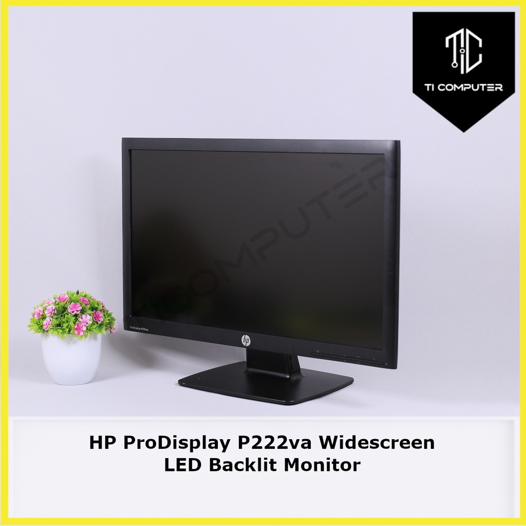 HP ProDisplay P222va Widescreen LED Backlit Refurbished Monitor | Shopee Malaysia
