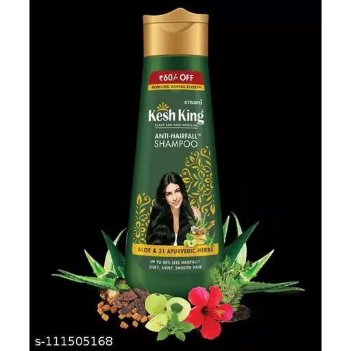Kesh King Ayurvedic Anti Hair Fall Shampoo 340ml | Shopee Malaysia