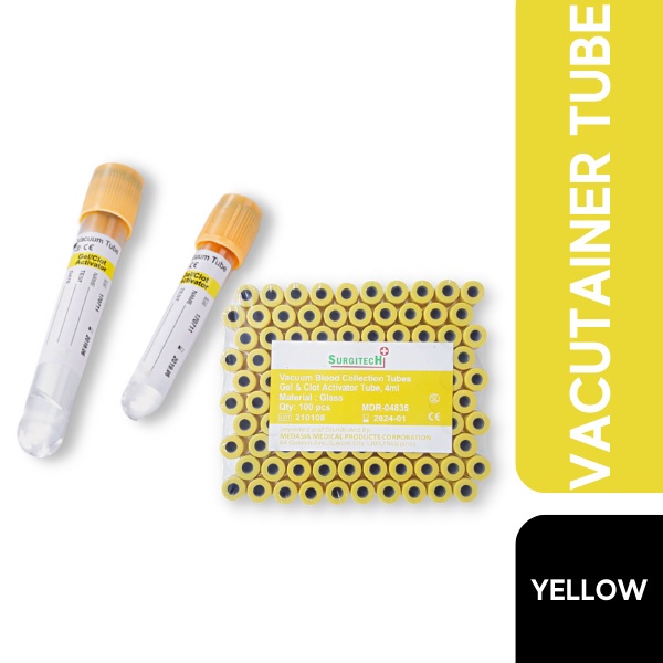 Vacutainer tube 4ml Yellow, (100s) | Shopee Malaysia