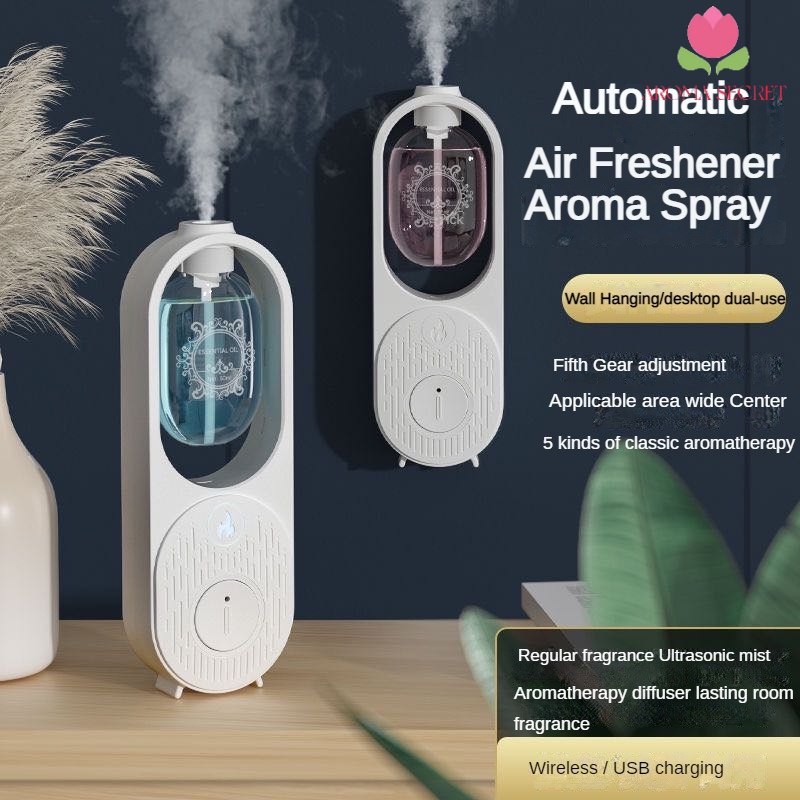 Smart Aroma Diffuser Automatic Aroma Sprayer Wall-Mounted Essential Oil ...