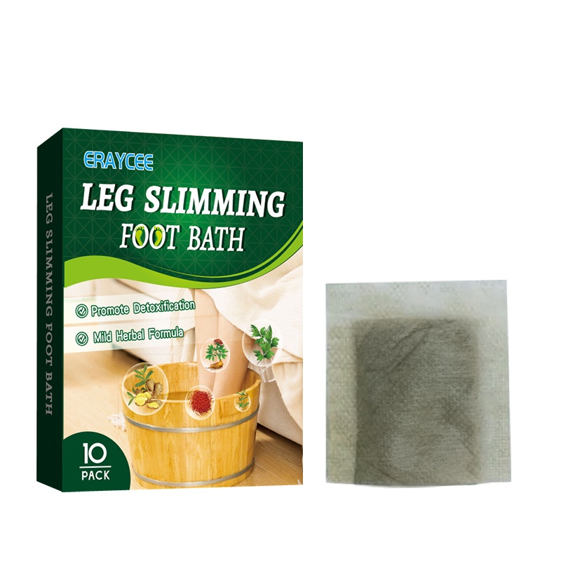 Leg Slimming Foot Bath Wormwood Ginger Saffron Extracts for Improve Leg ...