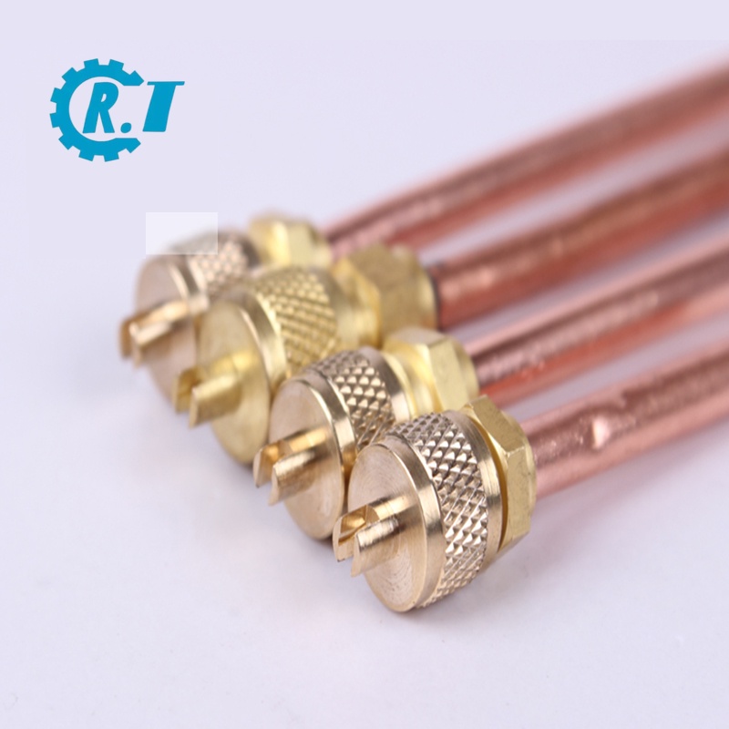Gas Refrigerant Fridge Part Copper R134a Ac Access Valve Charging Pin ...