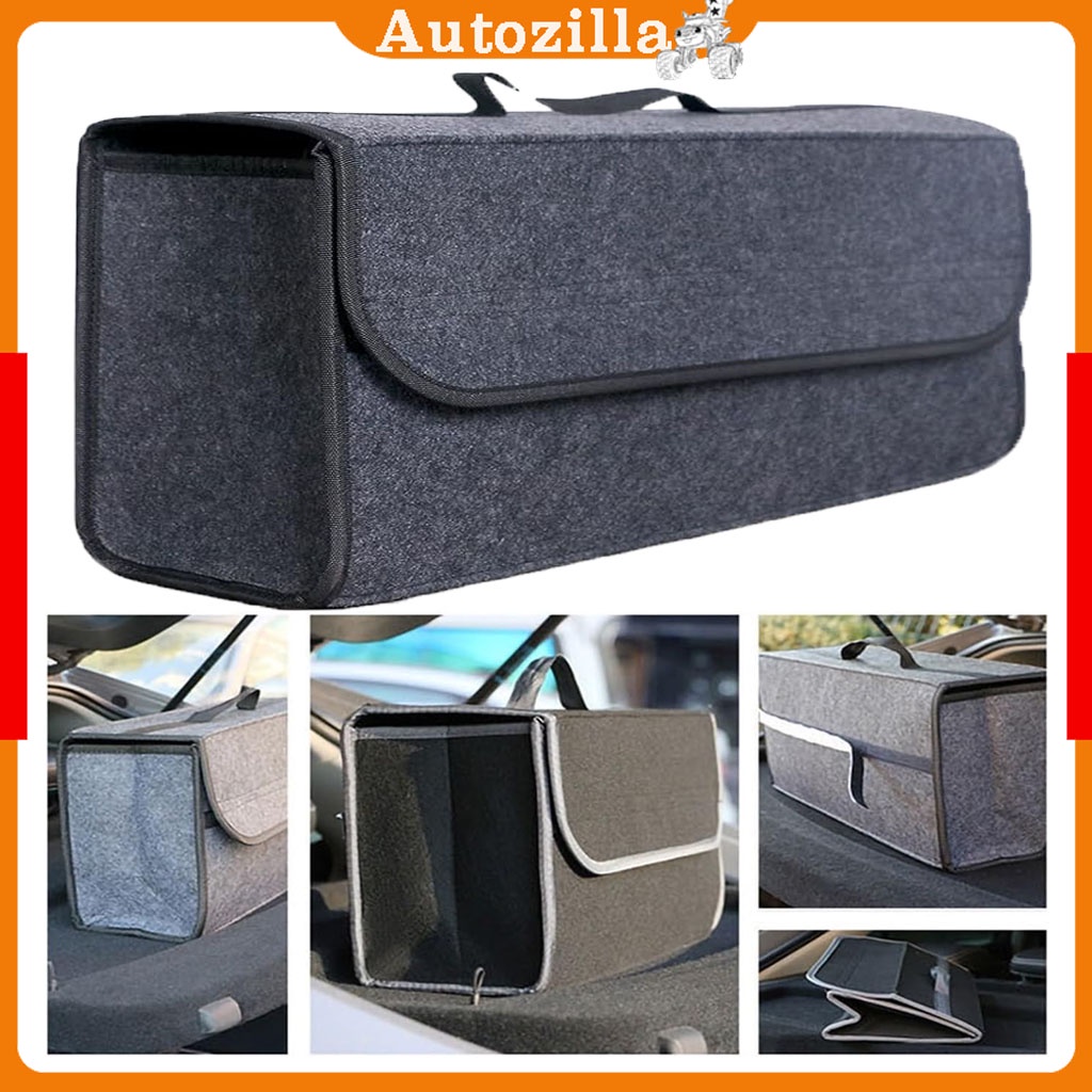Collapsible Car Boot Foldable Organizer Storage Bag Large Car Trunk ...