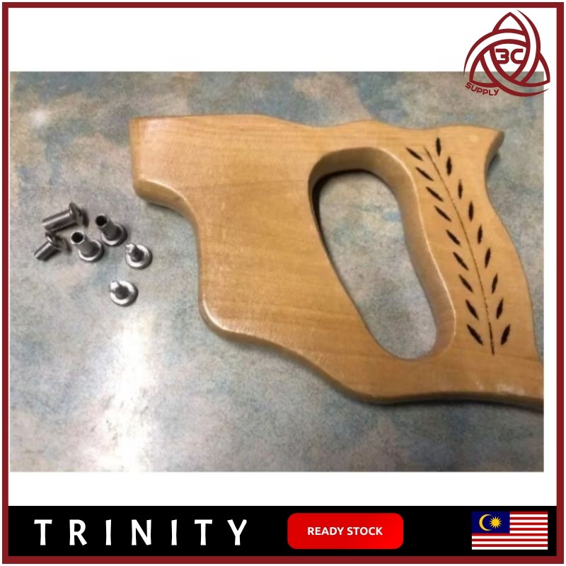 Universal Wood Saw PVC Hand Saw Handle Grip Wooden Kayu Pemegang ...
