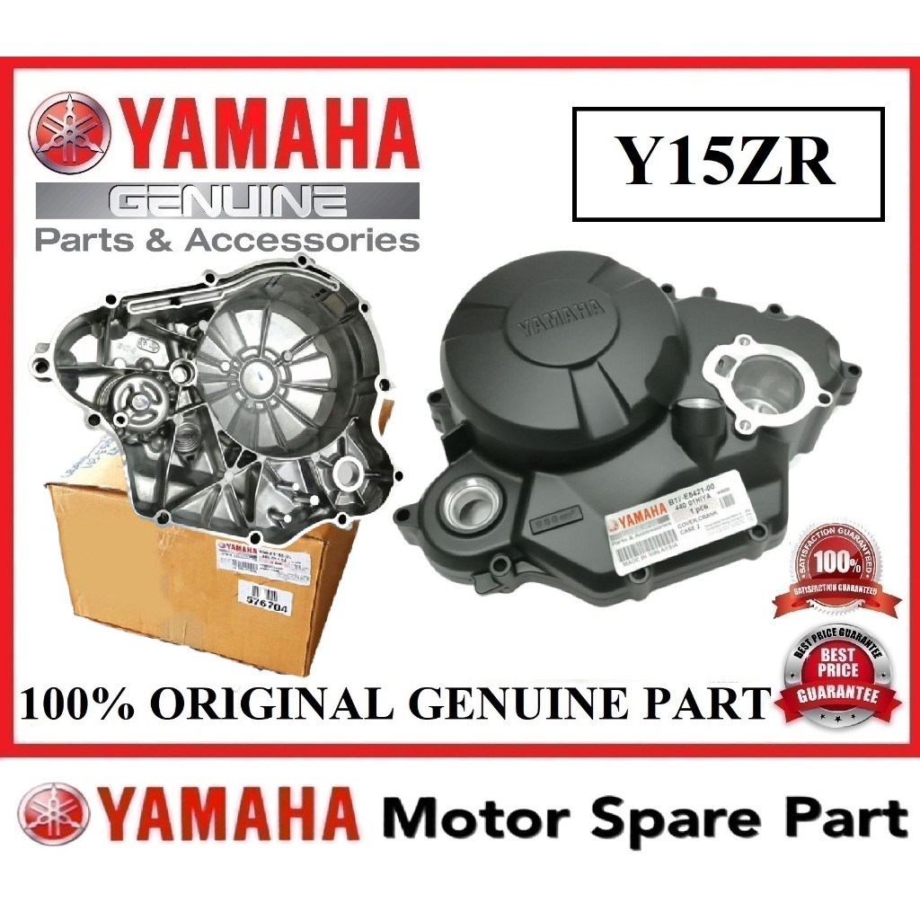 (100% ORIGINAL) YAMAHA Y15ZR CLUTCH COVER // B17-E5421-00 TUDUNG CRANKCASE COVER CRANK CASE ...