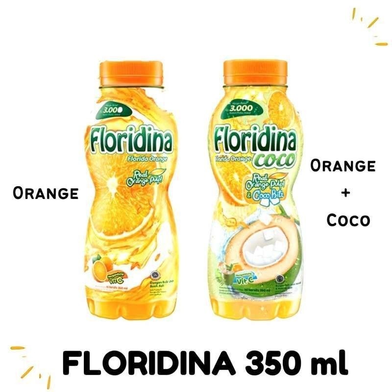 Floridina Florida Orange Real Orange Pulp /floridina Orange Coco 350ml ...