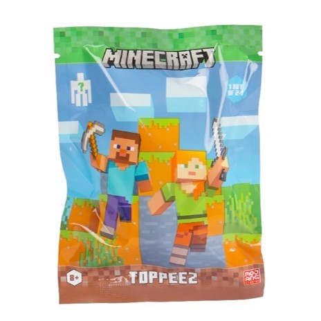 Minecraft 3D Toppeez Foilbag (1 Pack) | Shopee Malaysia