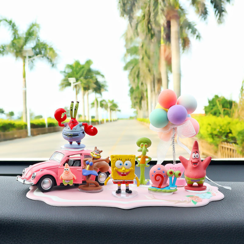 Spongebob SquarePants Car Ornaments Decoration Cute Center Console ...