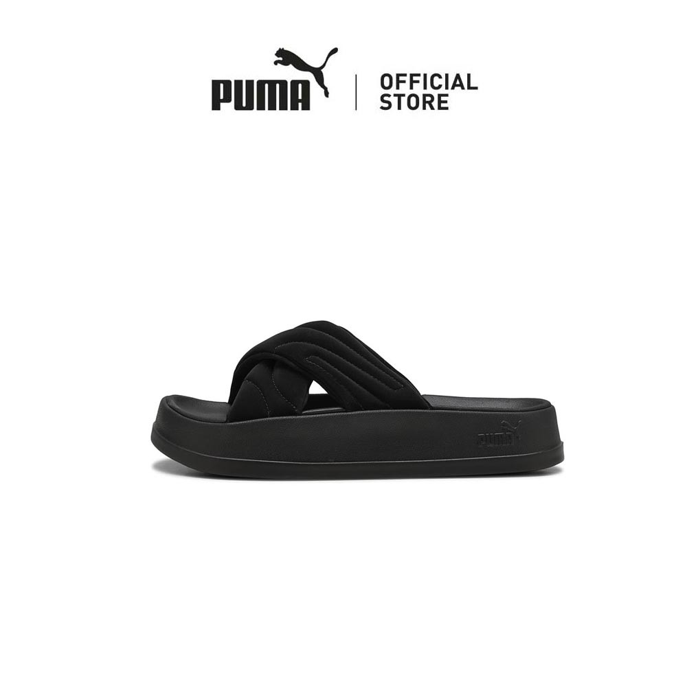 [NEW] Puma Leadcat Platform Women's Sandal (Black) | Shopee Malaysia