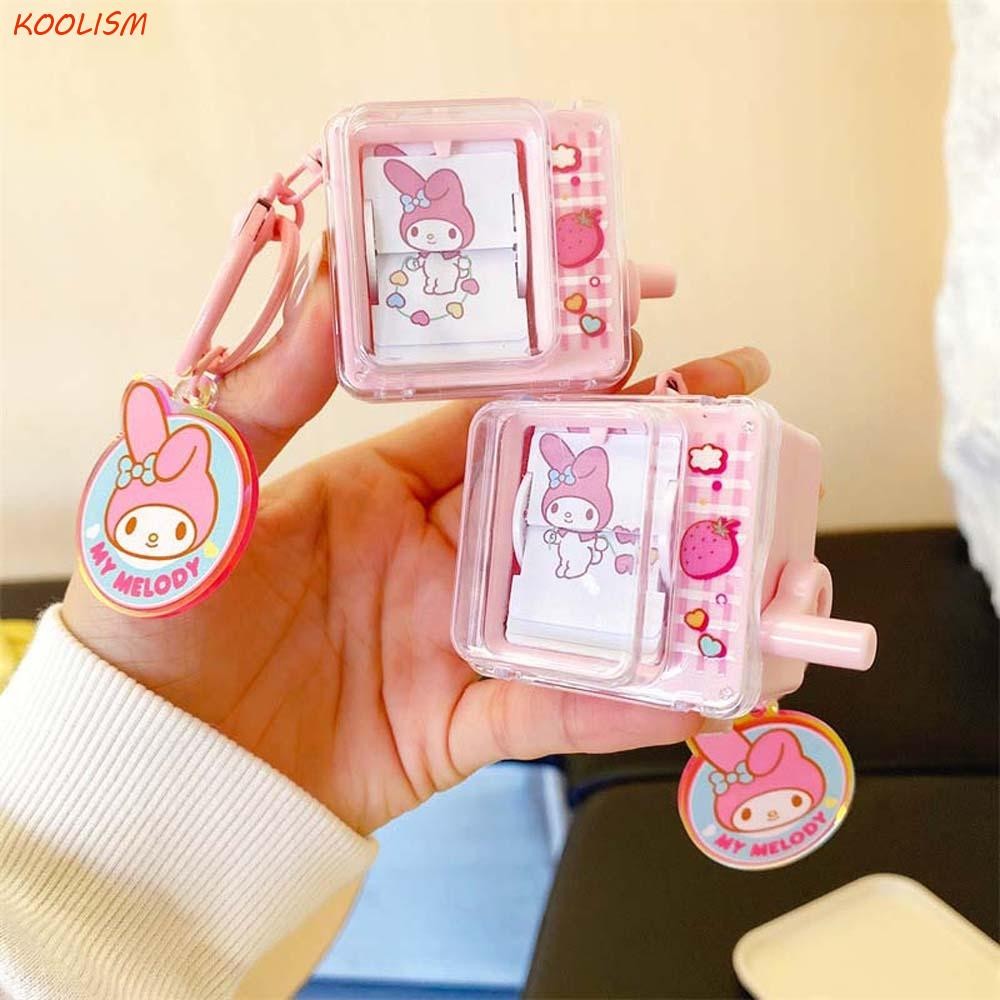 KOOLISM Kuromi PVC Pendant, Cartoon Rolling Melody Key Ring, Backpack ...