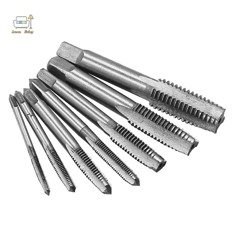 【Openw】 7pcs Male Thread Tap Set Metal Meters Drill Bit M3 M4 M5 M6 M8 ...