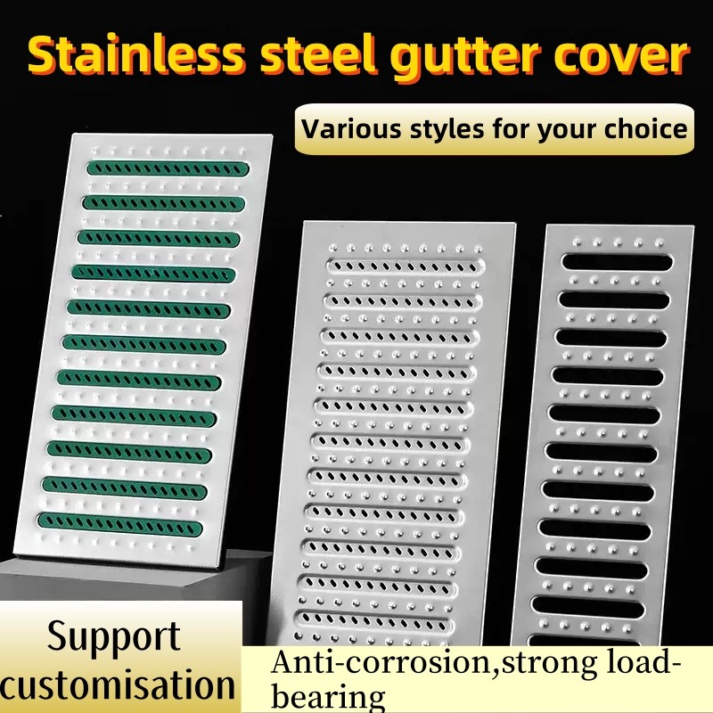 Sewer Cover Drainage Penutup Longkang Stainless steel gutter cover ...