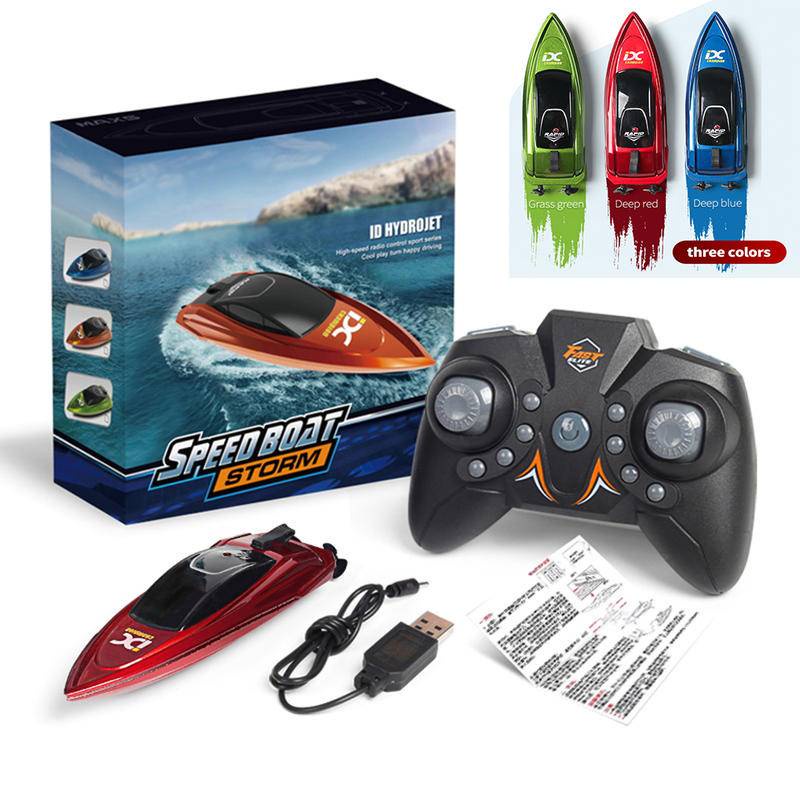 Remote Control Mini Boat 2.4G RC Boat Ship 10km/h High Speed Boat Radio ...