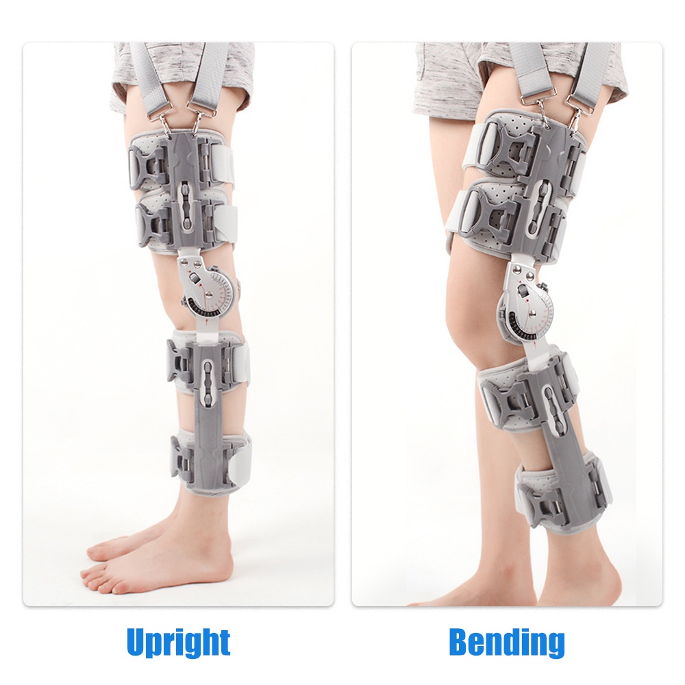 Adjustable Leg Brace Breathable Pain Relief Hemiplegia Knee Support/leg ...