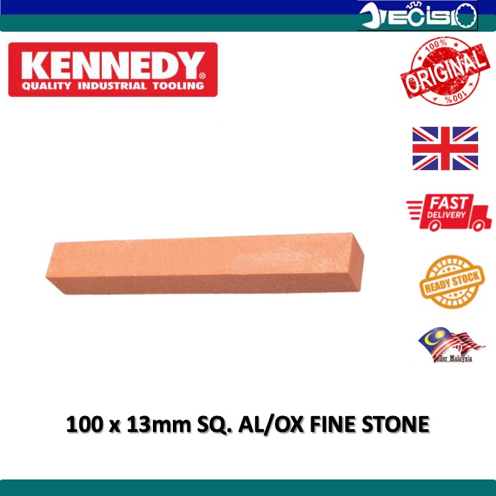 KENNEDY 100 x 13mm SQ. AL/OX FINE STONE KEN2551700K | Shopee Malaysia