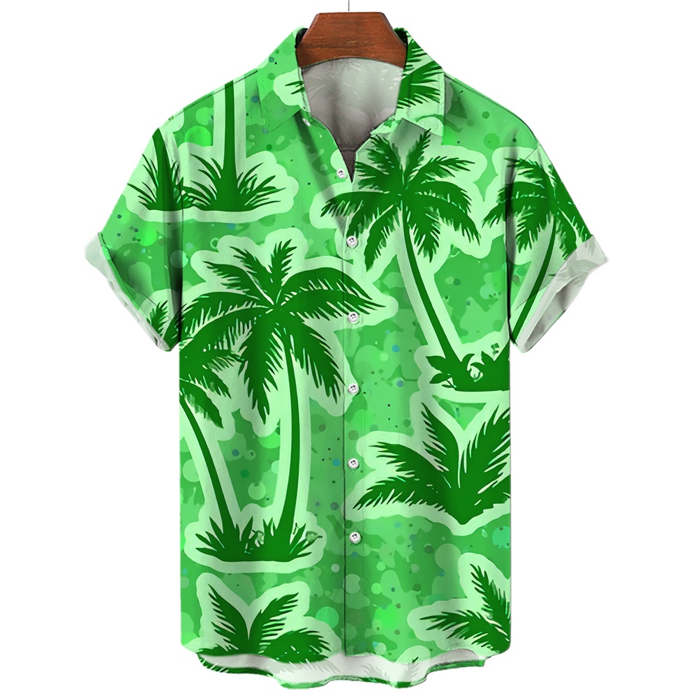3D Coconut Tree Printed Casual Top Is Loose Fitting, Oversized ...