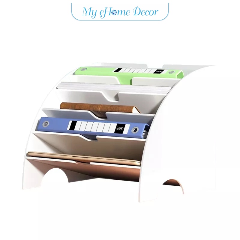 File storage rack tabletop rack desktop shelf multilayer ins style ...