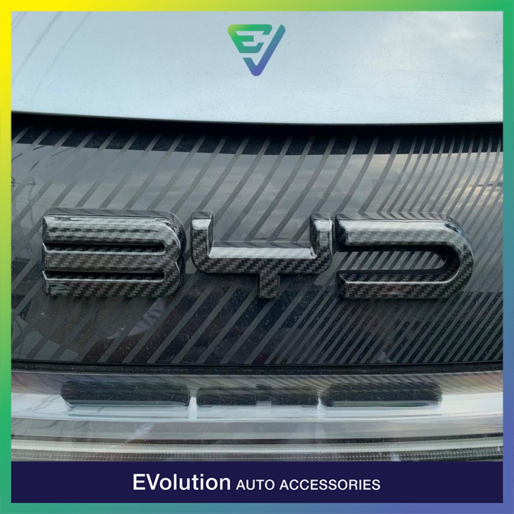BYD Dolphin Carbon Fiber Front Emblem Decorative | Shopee Malaysia