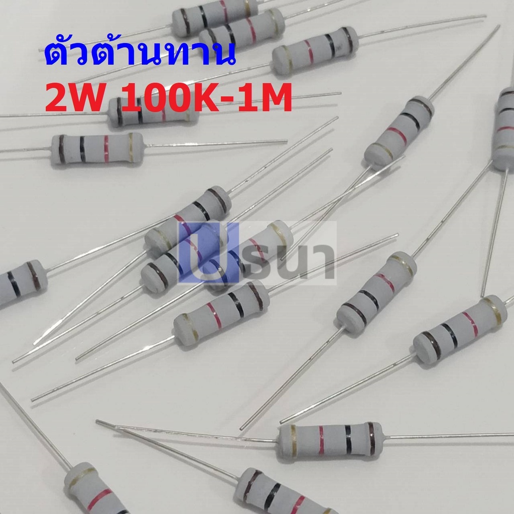 R Body Resistor Ohm 100K To 4.7M 2W 5% CFR 2W (1 Unit) | Shopee Malaysia