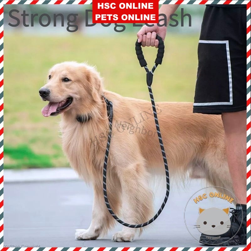 HSC Strong Dog Leash with Comfortable Padded Handle and Highly ...