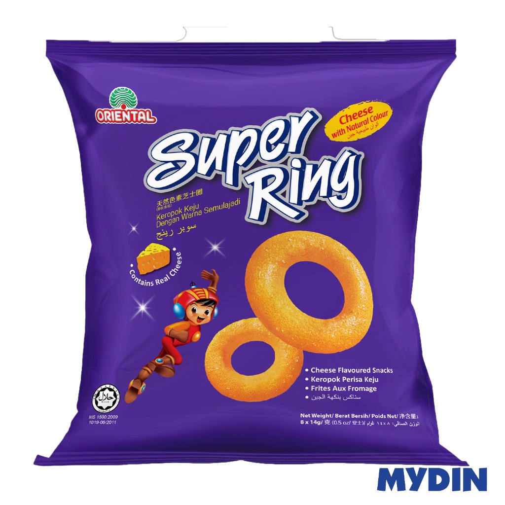 Oriental Snacks Family Pack Super Ring (14g x 8) | Shopee Malaysia