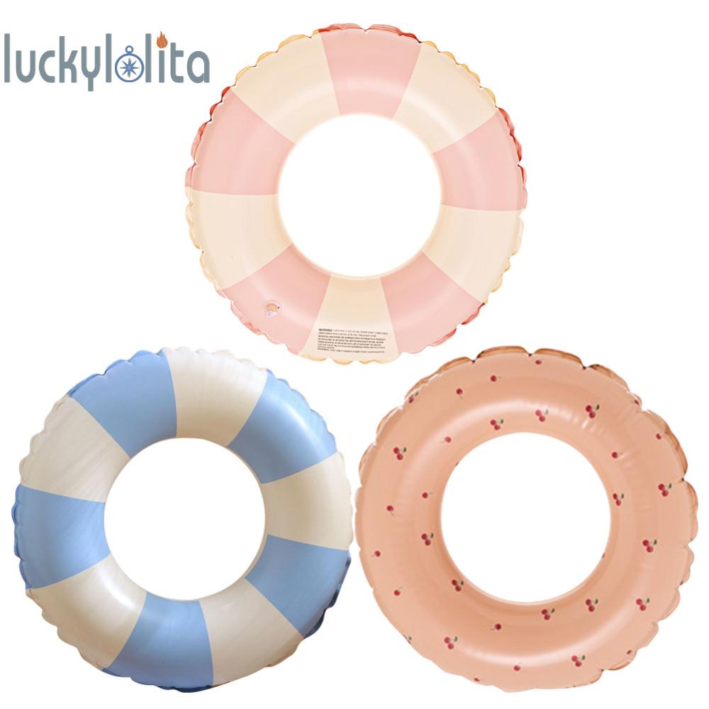 2-15 Years Thickened Inflatable Swimming Rings for Kids Children ...
