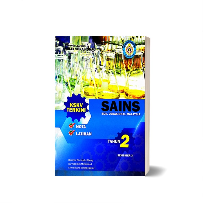 Siri Modul Latihan Kolej Vokasional: Sains Tahun 2 Semester 3 | Shopee Malaysia