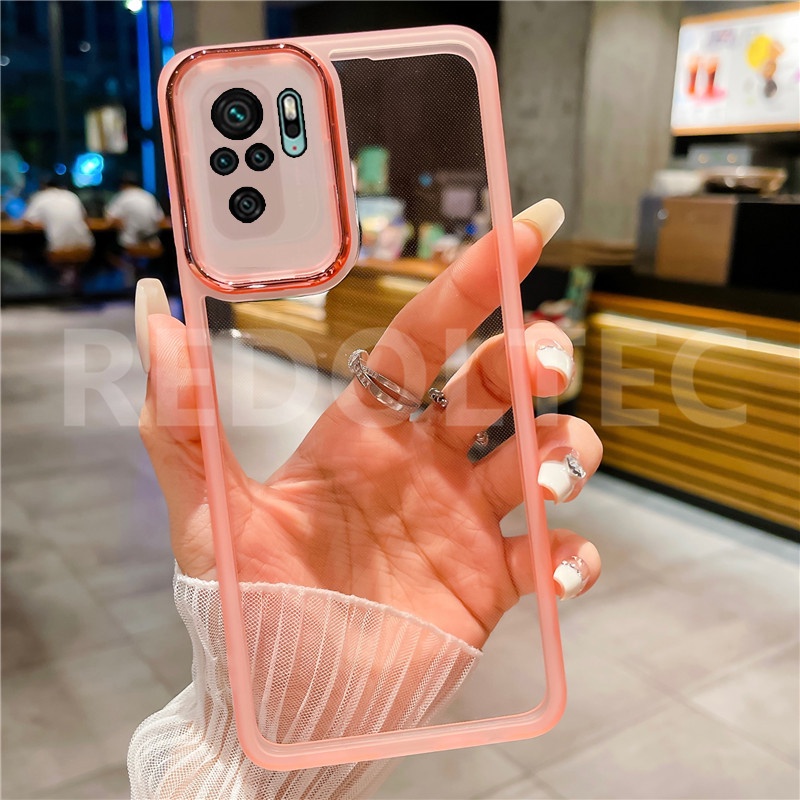 For Redmi Note 10 Pro / Note 10S 10 4G Phone Case Pure Color Thin ...