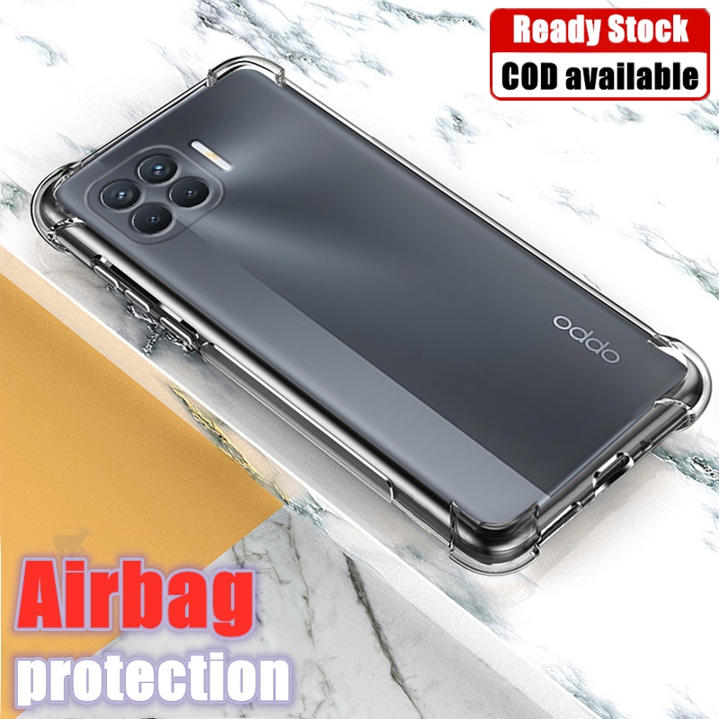 For OPPO A93 4G CPH2121 CPH2123 Slim Crystal Clear Soft Silicone Jelly ...