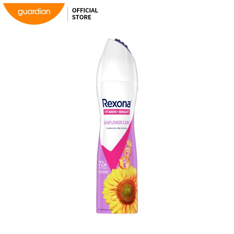 Rexona Women Spray Vitamin Brightening Sunflower 135ml | Shopee Malaysia