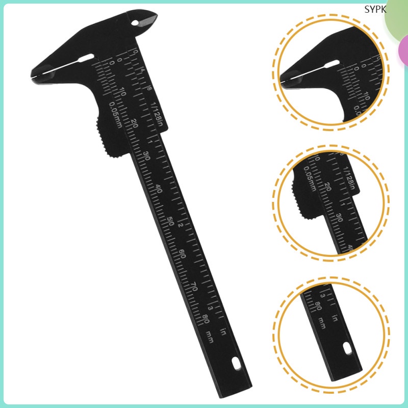 💖💕 Eyebrow Tattoo Ruler Measuring Tool Double Scale Small Calipers ...