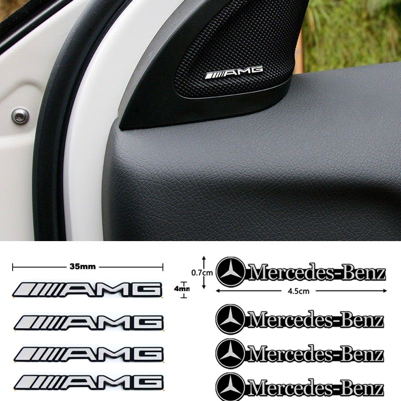 🔥Ready Stock🔥AMG Mercedes Benz sticker/emblem logo Mercedes Benz W203 ...