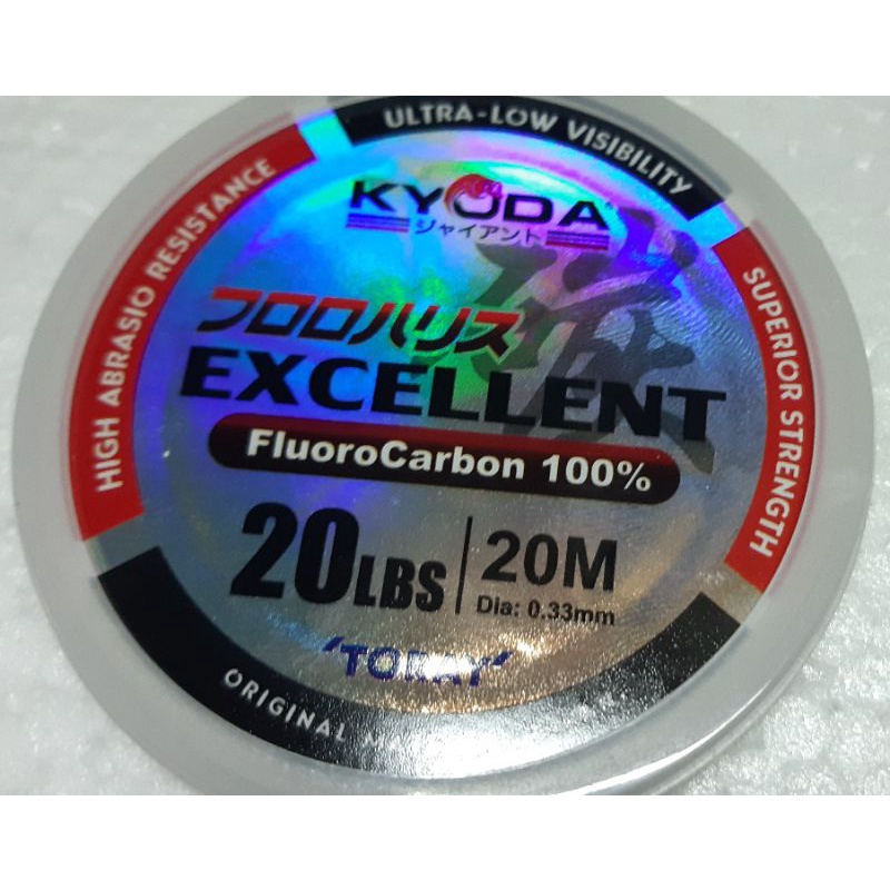 KYODA EXCELLENT 100% FLUOCARBON LEADER /JIGGING / CASTING | Shopee Malaysia