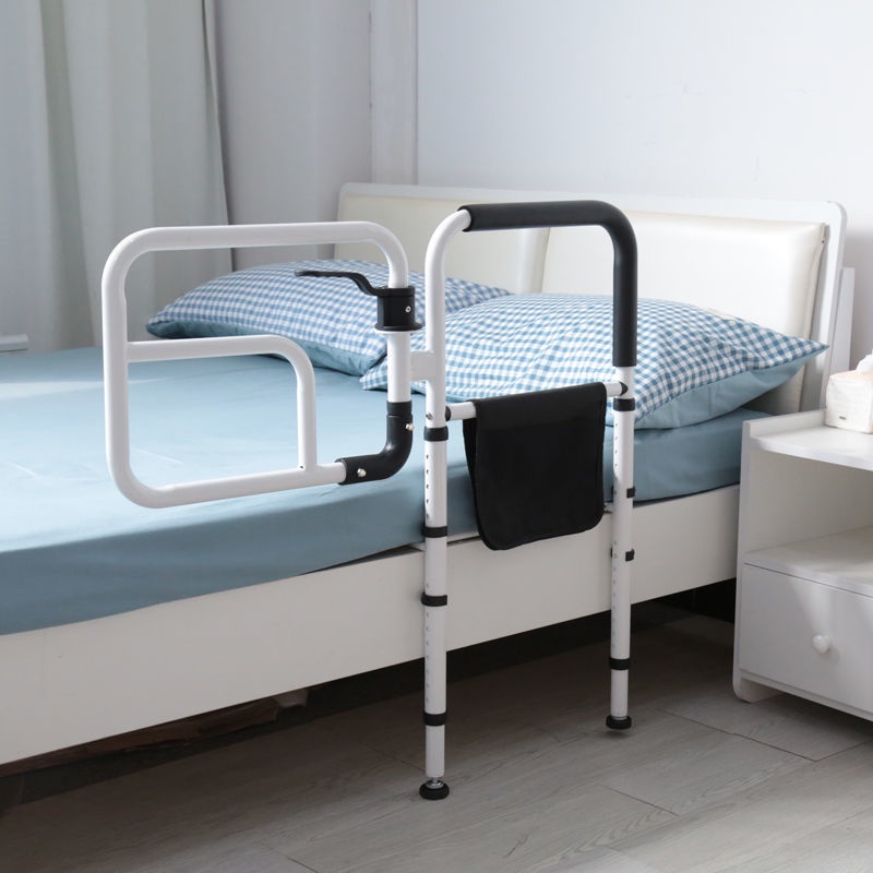 Bedside Armrest Railing Elderly Safe Rise-up Aids Bed Guardrail ...
