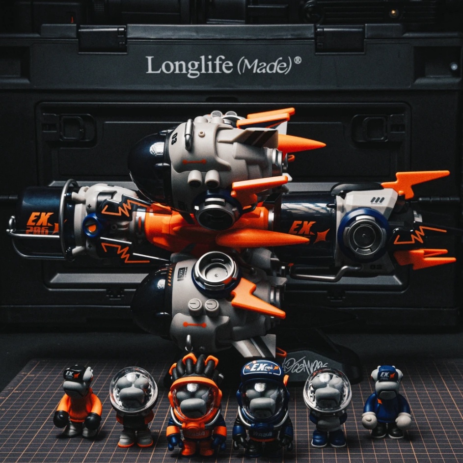 【Genuine】WASA V10 Spaceship Dragon series blind box Set 6 Designs ...