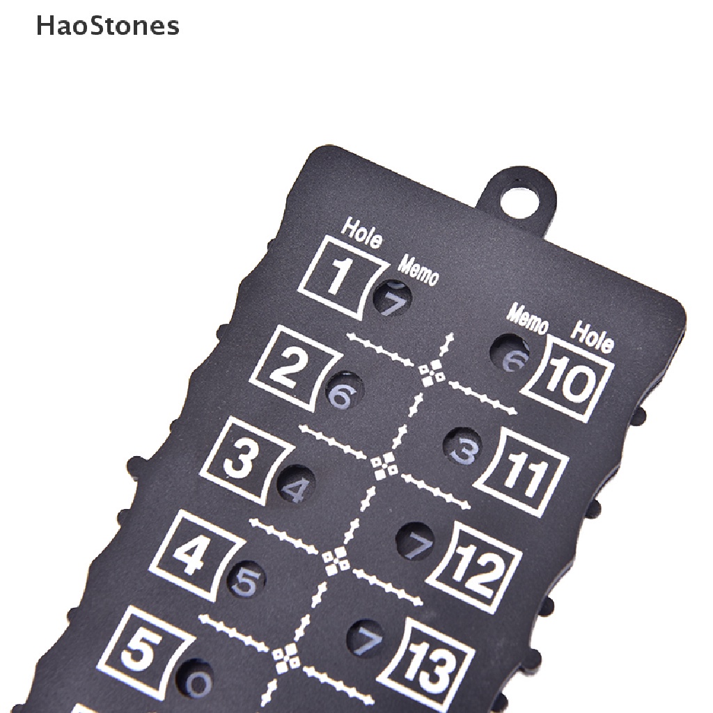 HaoStones 18 Hole Golf Stroke Putt Score Card Counter Indicator Golf ...