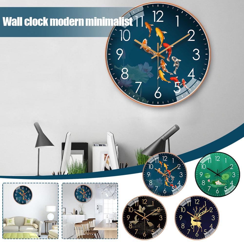 20cm Wall Clock Modern Simple Wall Hanging Quartz Clock Creative ...