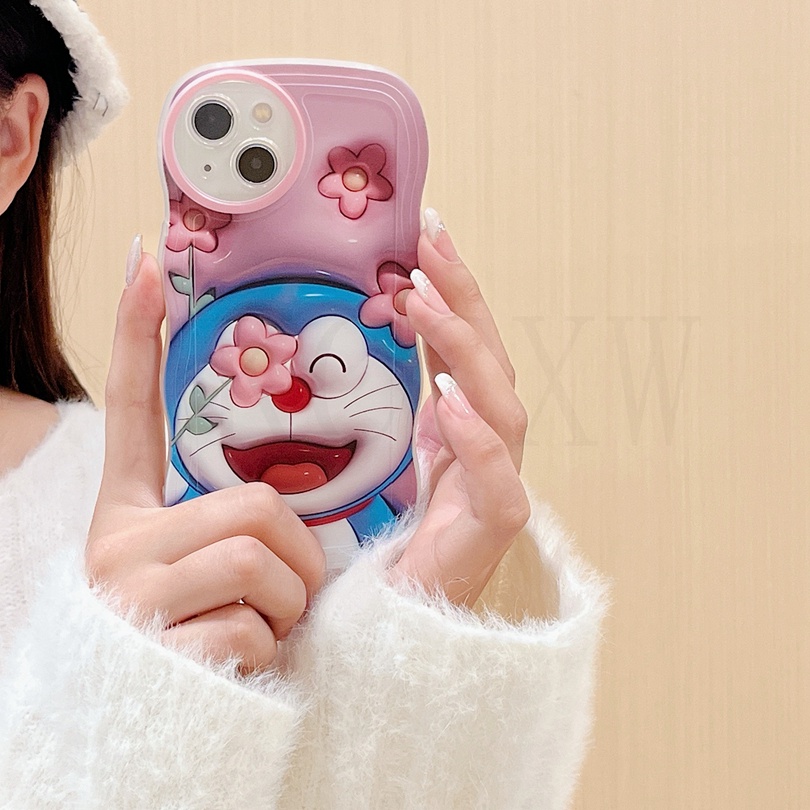 Cartoon Doraemon Phone Case For iPhone 15 14 13 12 11 Pro Max XS Max XR ...