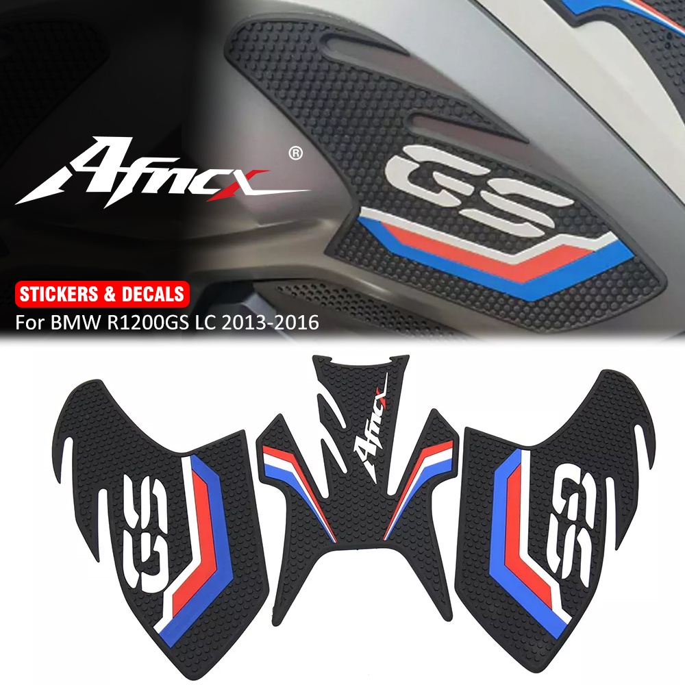 Motorcycle Tank Pad Rubber Stickers Anti Slip Protection Decals For BMW ...