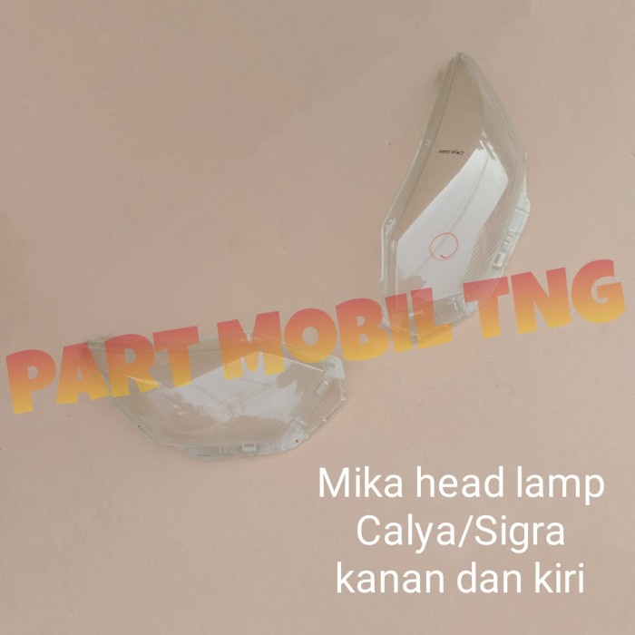 Mika Mica Headlight Glass Head Lamp Toyota Calya Sigra RH/LH Original ...