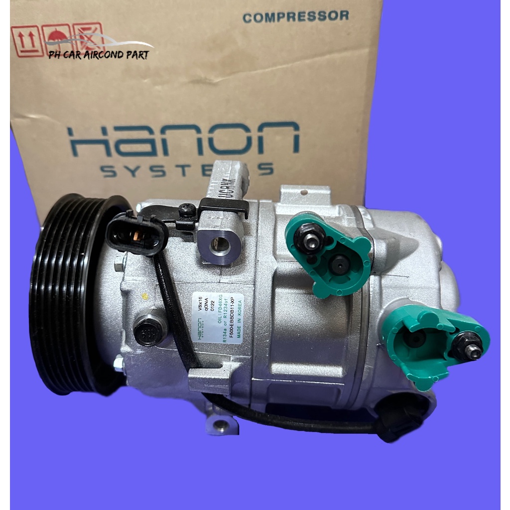 [HANON] COMPRESSOR - HYUNDAI SONATA YF/KIA OPTIMA K5 (3LEG) 09-11 ORG ...