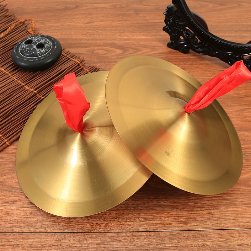 【Fast delivery】 Alloy bright cymbal copper cymbal 15cm19 24cm 合金亮镲铜镲 ...