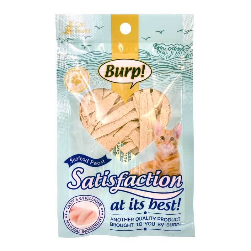 BURP (CAT) MINI FISH STRIP WITH CATNIP 25g | Shopee Malaysia
