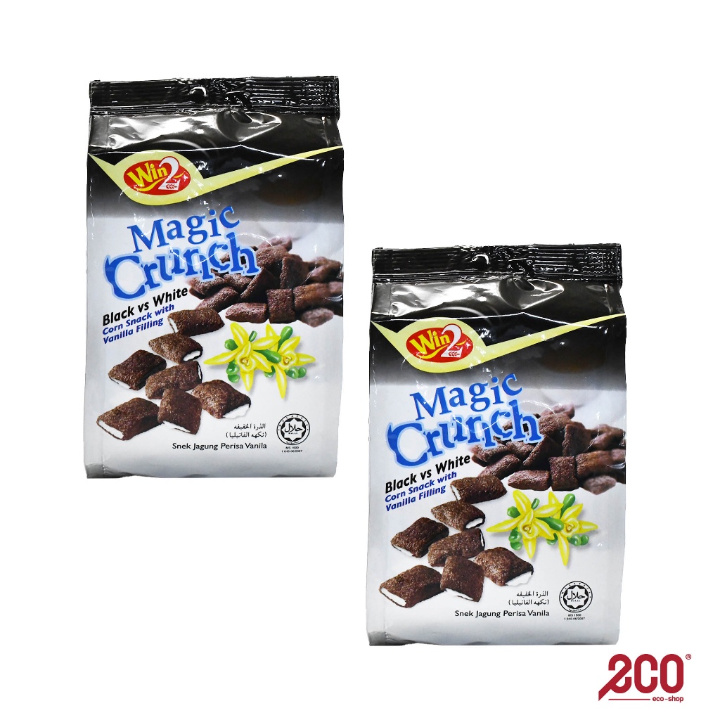 Win2 Magic Crunch Corn Snack With Vanilla Filling 60g (2pcs/pack) - AB ...
