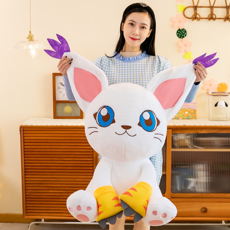 Digimon Merchandise Doll Cute Sitting Plush Toy Dilumon Muppet Doll Two ...