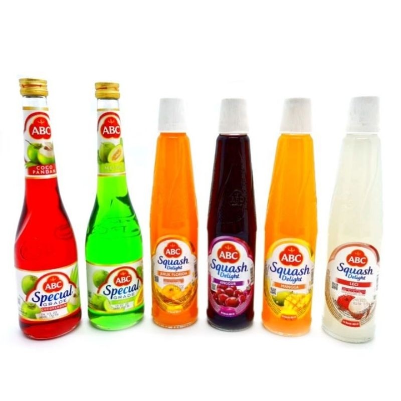 Sirup Abc Squash Delight Kemasan 450ml. | Shopee Malaysia