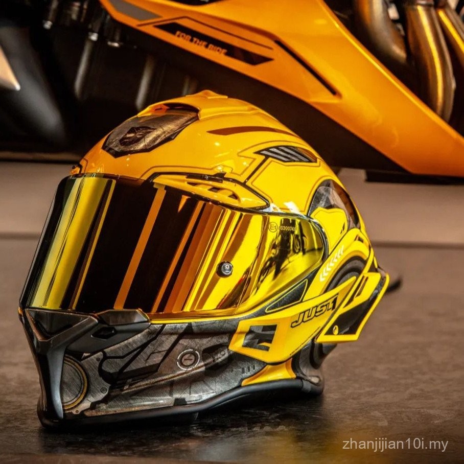 Just1 Motorcycle Helmet Transformers Co-Branded Carbon Fiber Full ...