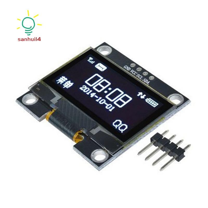 1.3 Inch OLED Display Module 128X64 LCD Display 4PIN I2C IIC Communicate for | Shopee Malaysia