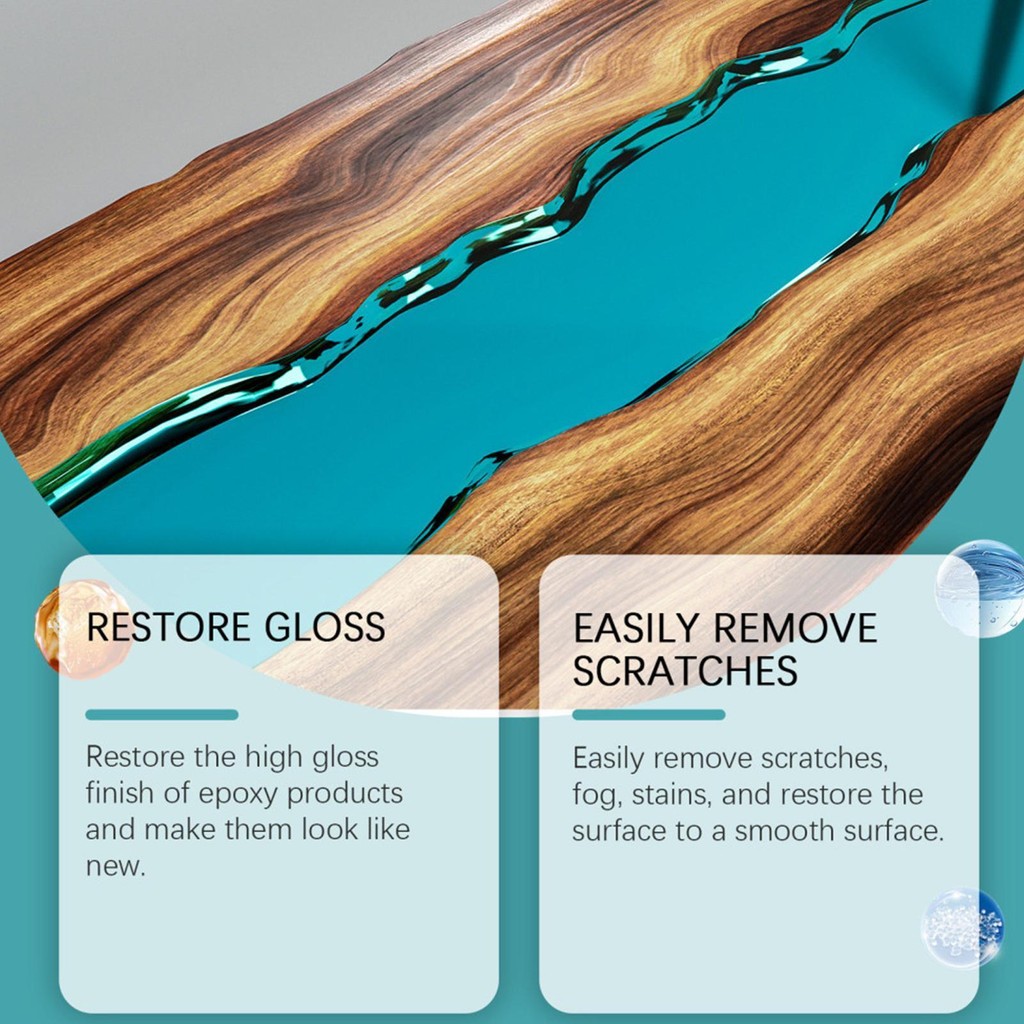 Resin polishing kit 100ML Polishing Compound for Epoxy Resin Epoxy ...