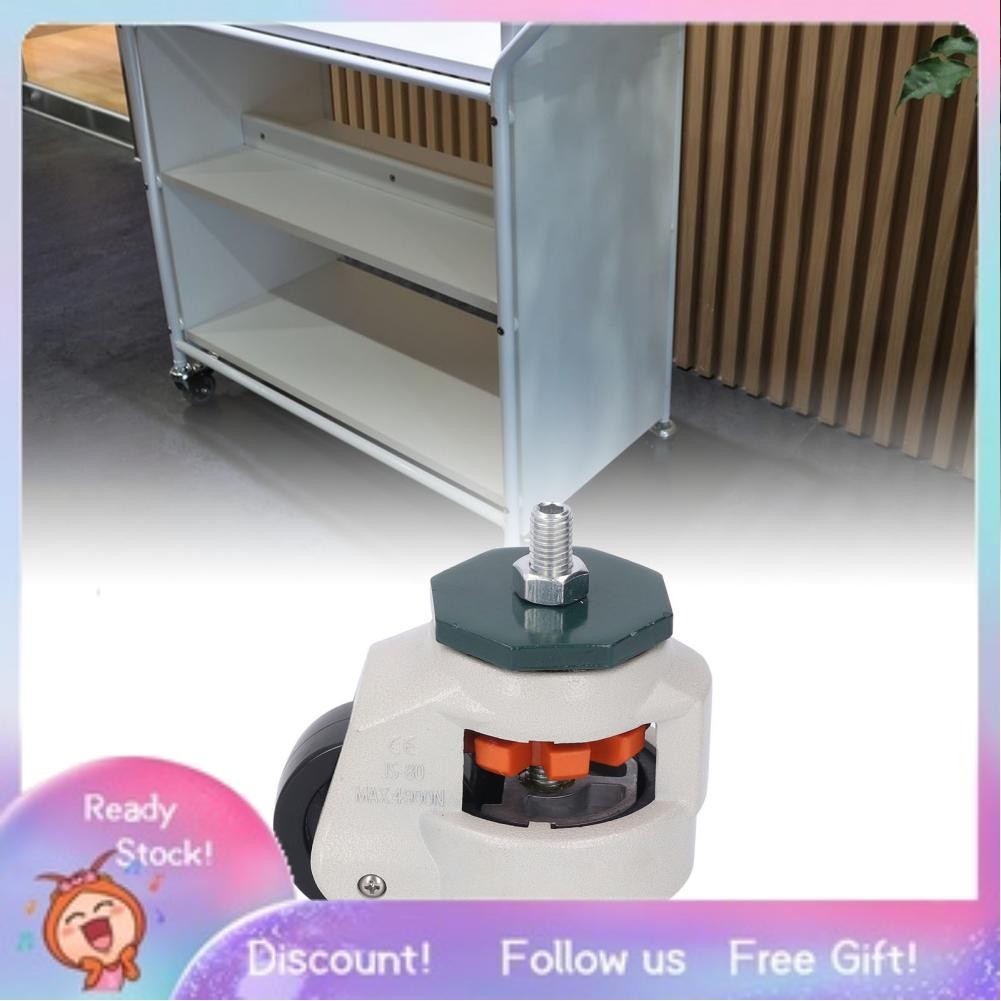 Ujewndju Leveling Stem Caster Adjustable Height Casters Threaded Rod ...